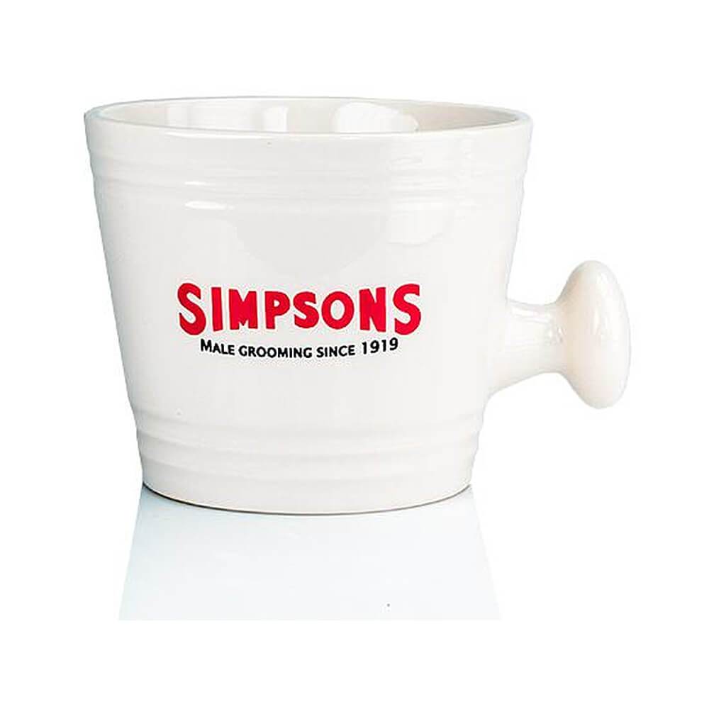 Simpsons Shaving Mug aus Keramik - SMALL | Hairbase.at - Online Shop